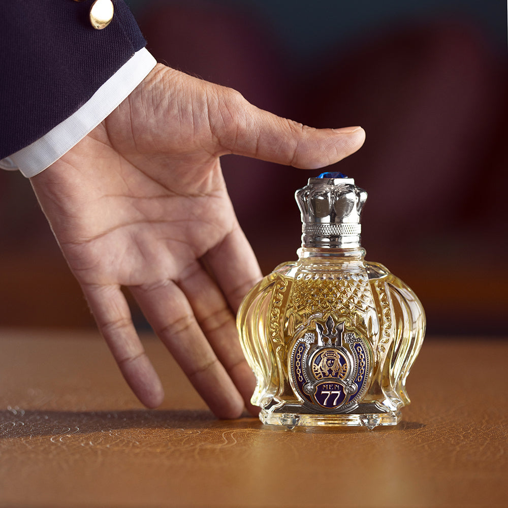 Opulent Shaik Sapphire No.77 Parfum for Men 100ml – DesignerShaik